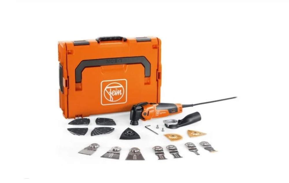 Fein Multimaster 500 Oscillating Multitool with L-Boxx & Accessory Set ...