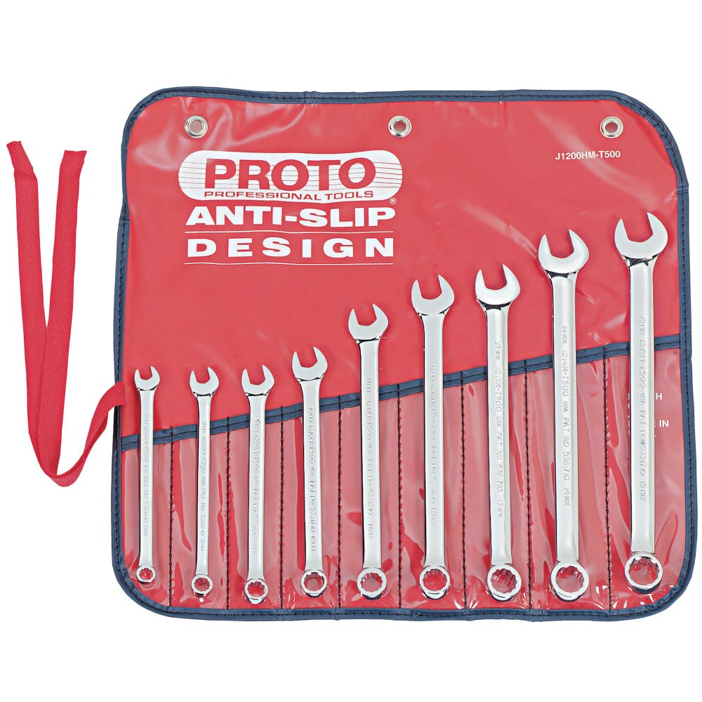 Proto Meric Combination Wrench Set 12 Point 9pc J1200HM-T500 - Acme Tools