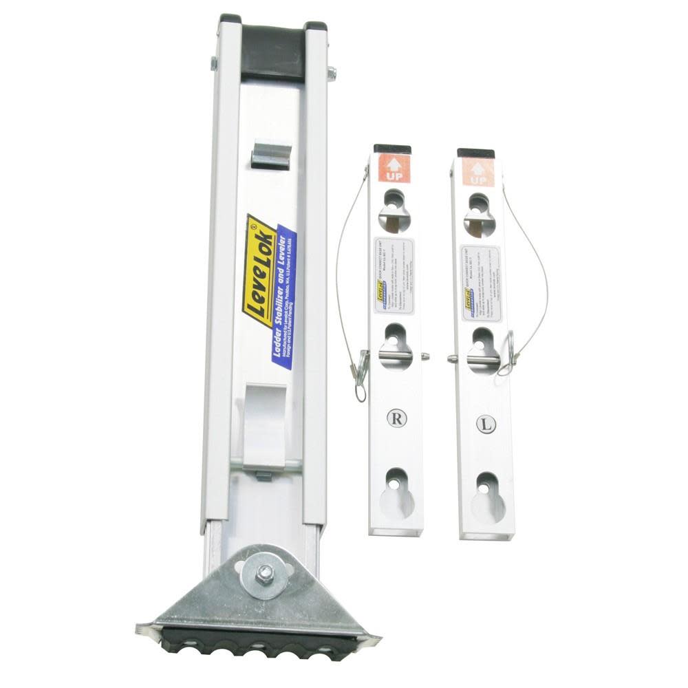 Werner Levelok Ladder Leveler with Base Units PK70-1 - Acme Tools