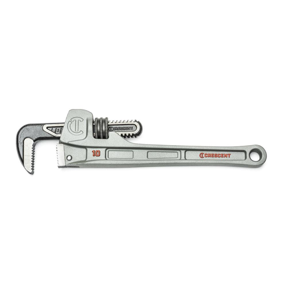 Crescent 10in Aluminum Slim Jaw Pipe Wrench CAPW10S - Acme Tools
