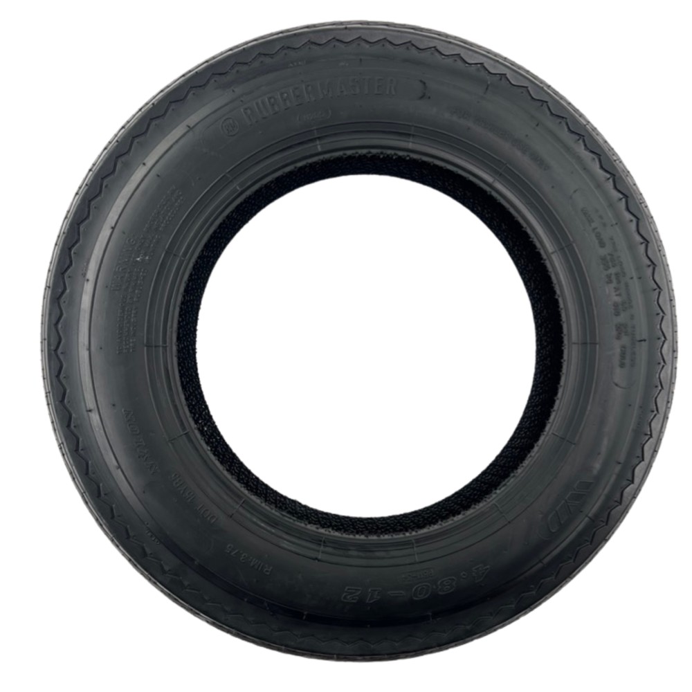 Rubbermaster S378 480-12 6P High Speed Trailer Tire - Tire Only 489150 ...