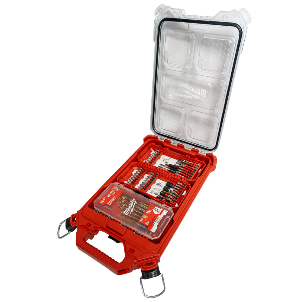 Milwaukee Packout Compact Drill & Drive Set 69pc 48-22-8436-4010-4670 ...