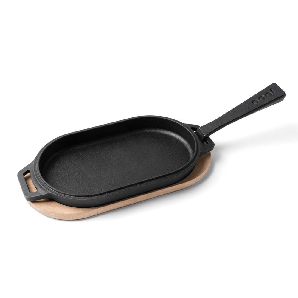 Ooni Sizzler Pan 12.2in x 6.3in Cast Iron UU-P1A900 - Acme Tools