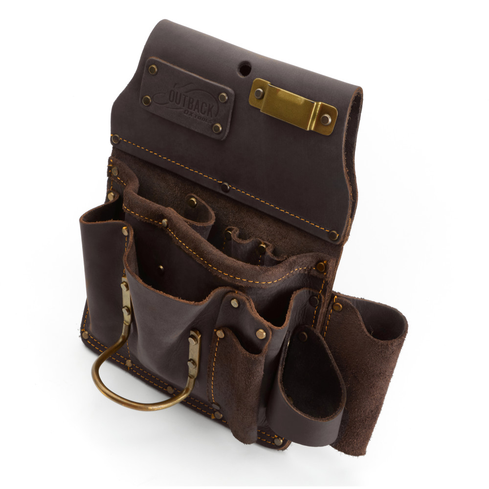 Ox Tools Left Handed Drywall Pouch, Oil-Tanned Leather OX-P263801LH ...