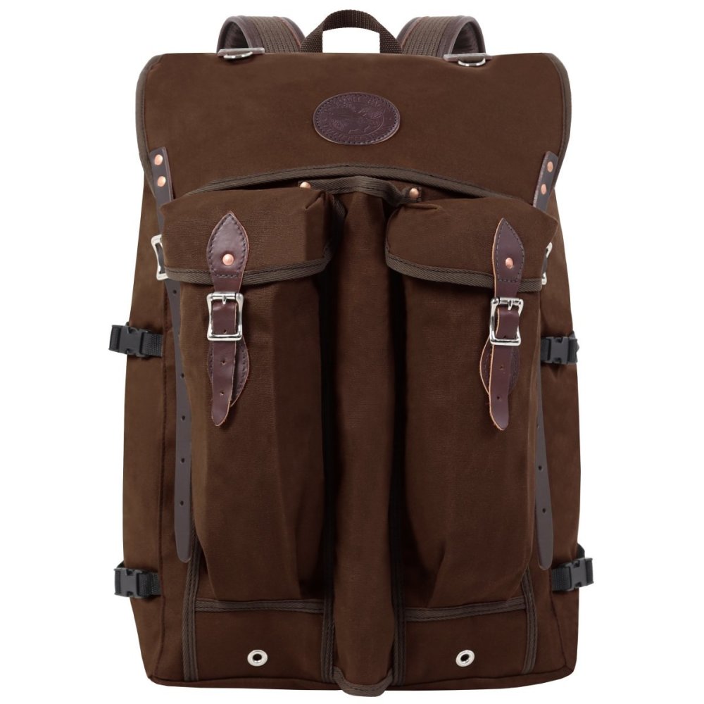 Duluth Pack 57 Liter Capacity Brown Canvas Bushcrafter Backpack S-150 ...