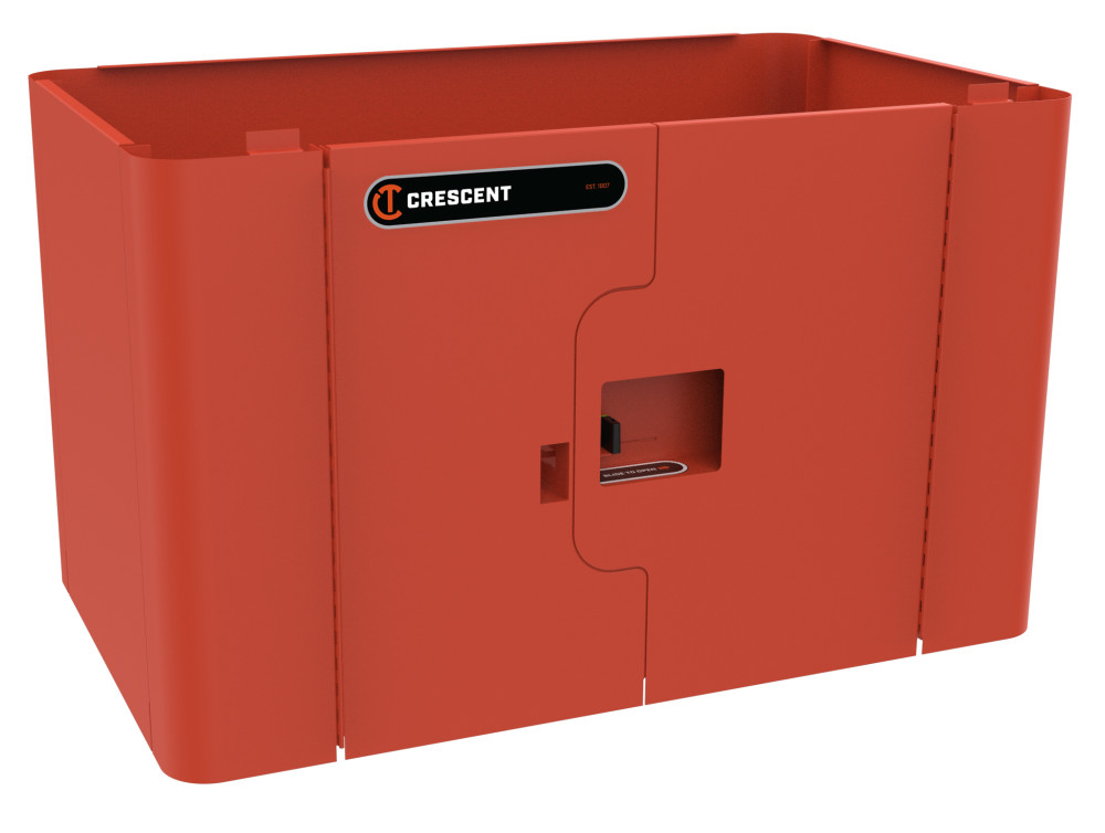 Crescent Double Door Steel Security Panel Lockable Storage IUC2DLCRM ...