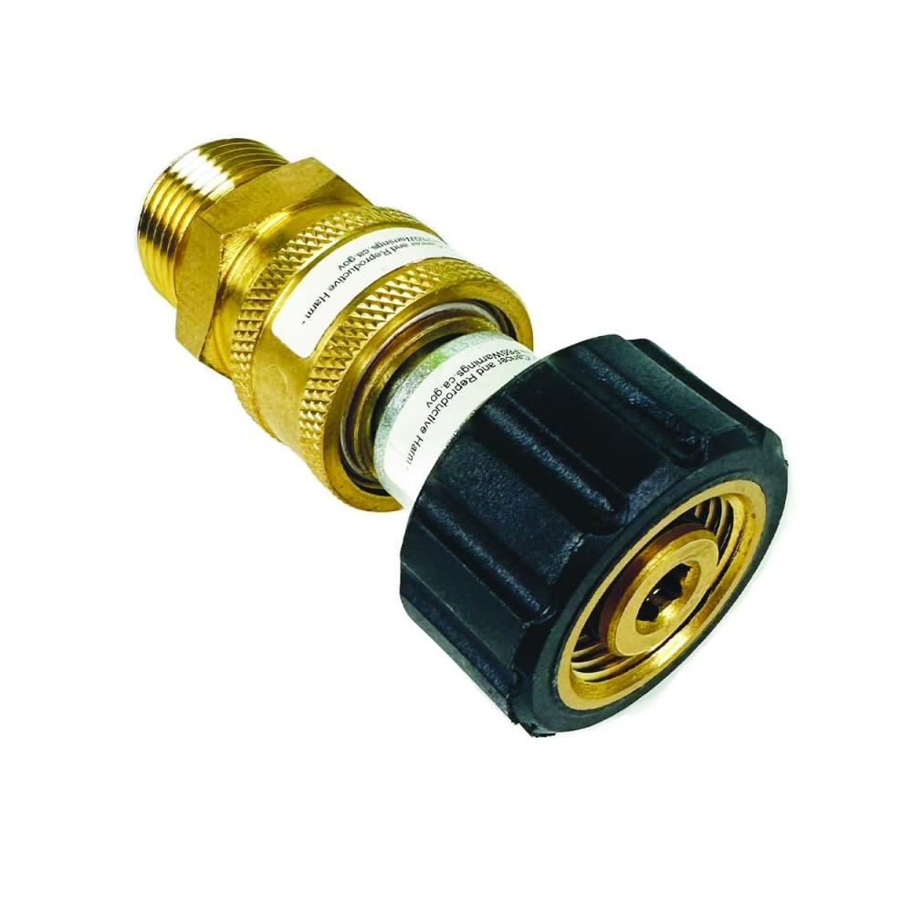 BluBird BluShield Brass 4000 PSI High Pressure Hose Quick Connect Kit ...