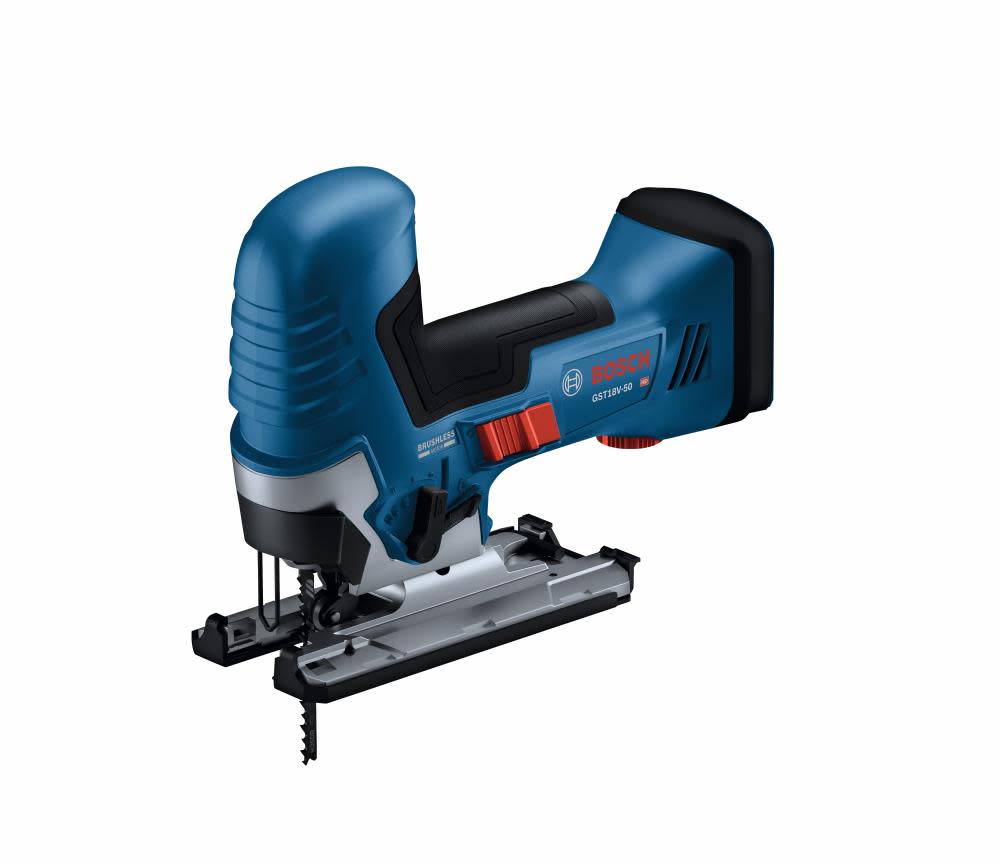 Bosch 18V Brushless Barrel-Grip Jig Saw (Bare Tool) GST18V-50BN - Acme ...