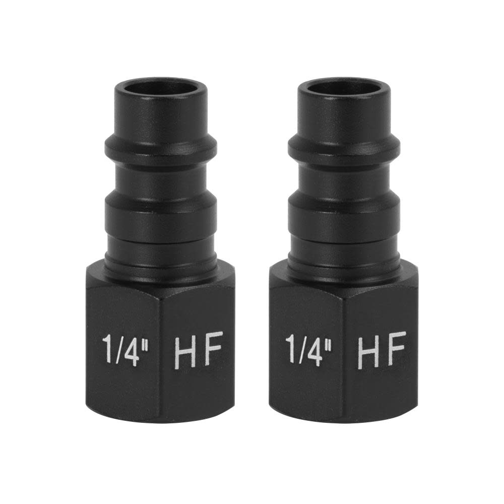 DEWALT 1/4 Inch FNPT High Flow Plugs, 2 Pack DXCM036-0218 - Acme Tools