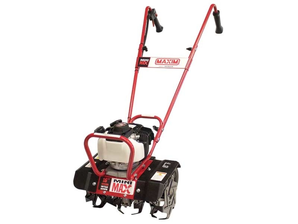 Maxim Mini Max 2 in 1 Tiller and Cultivator with 35cc Honda GX35 Engine ...