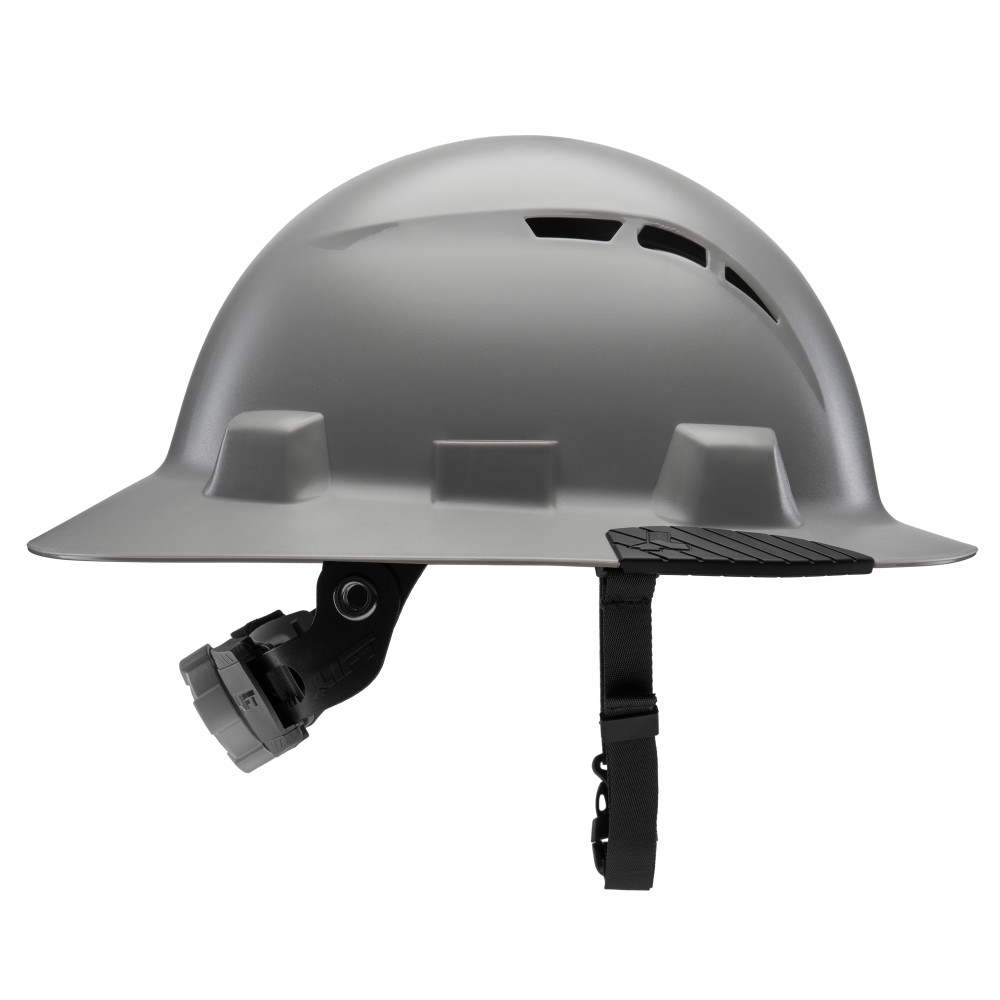 Lift Safety IDAX Full Brim - Vented Hard Hat, Gray HIDV-24GY - Acme Tools