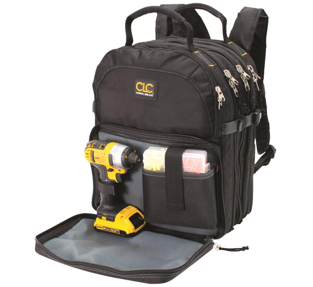 CLC 75 Pocket Heavy-Duty Tool Backpack 1132 - Acme Tools