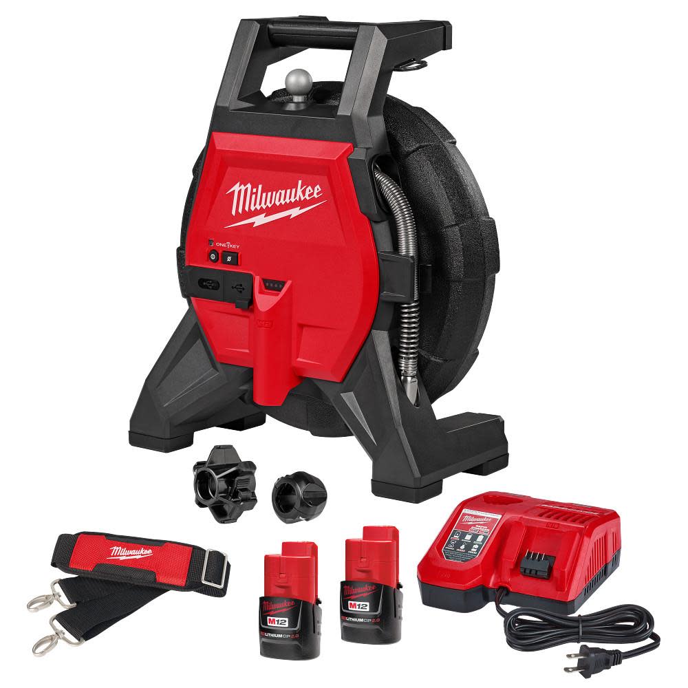 Milwaukee M12 65 Ft. Ultra Flex Compact Inspection Camera Kit 3318-22A ...