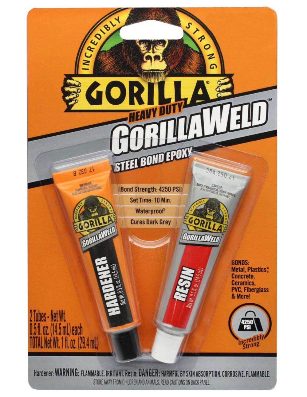 Gorilla Glue GorillaWeld Steel Bond Epoxy 4330101 - Acme Tools