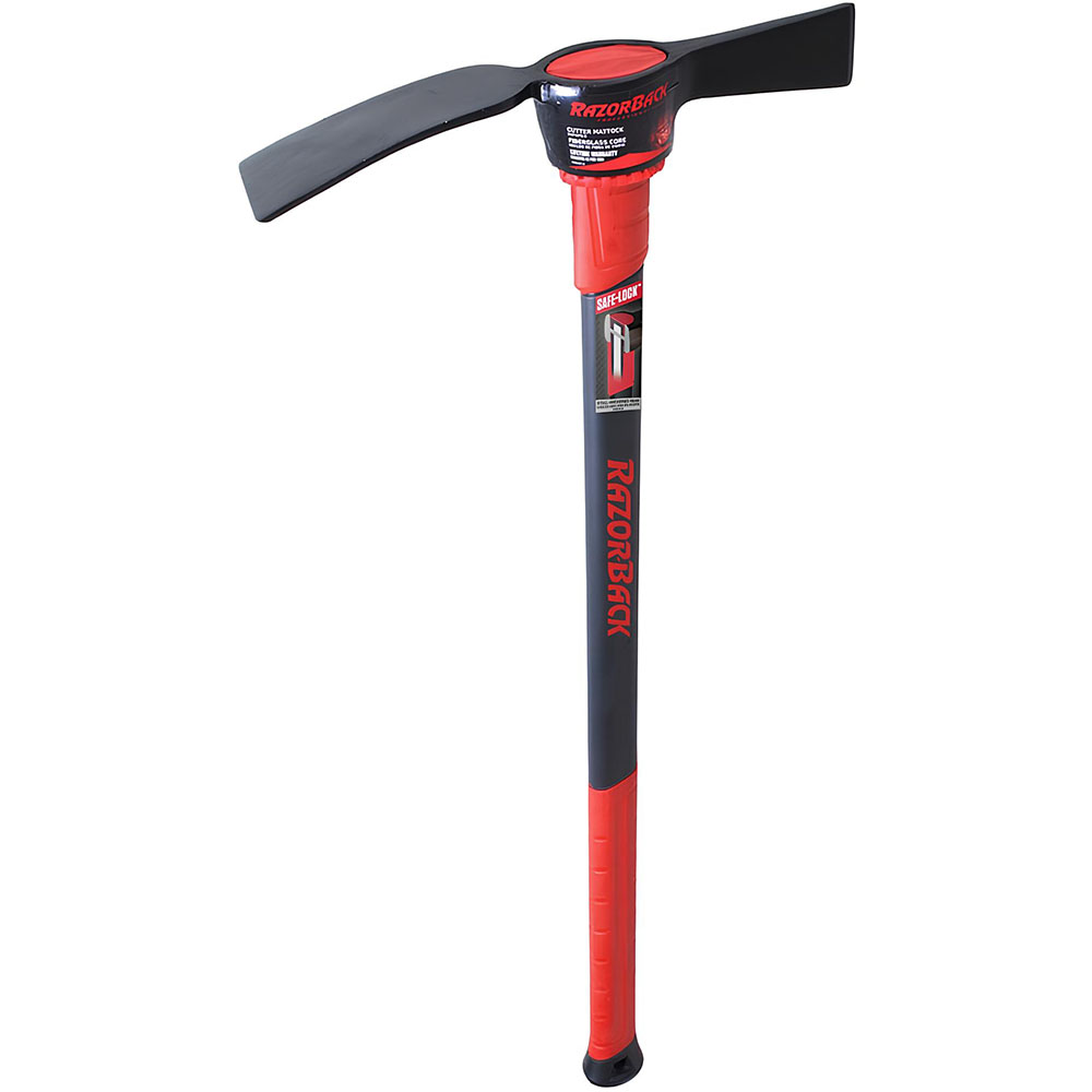 Razorback 5 Lbs Forged Steel Head Cutter Mattock with 36 In. Handle ...