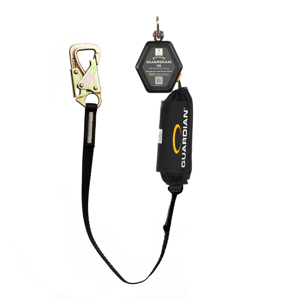 Guardian Fall Protection Class 1, CR5 Self-Retracting Lifeline Single ...