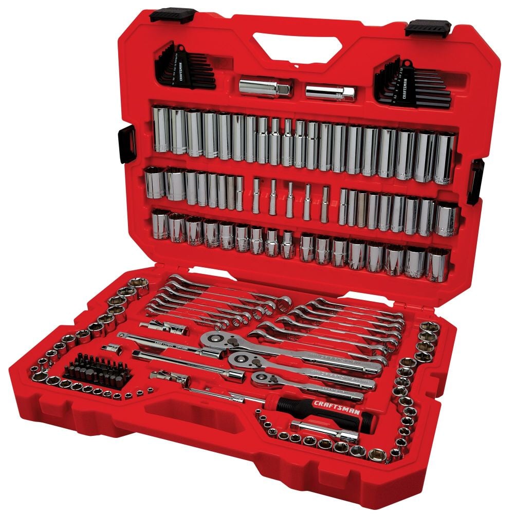 CRAFTSMAN Low Profile Mechanics Tool Set, 189pc CMMT12134L - Acme Tools