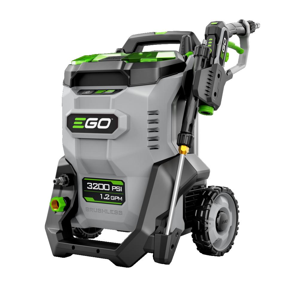 EGO POWER+ 3200 PSI 1.2 GPM Battery Powered Cold Water Pressure Washer ...