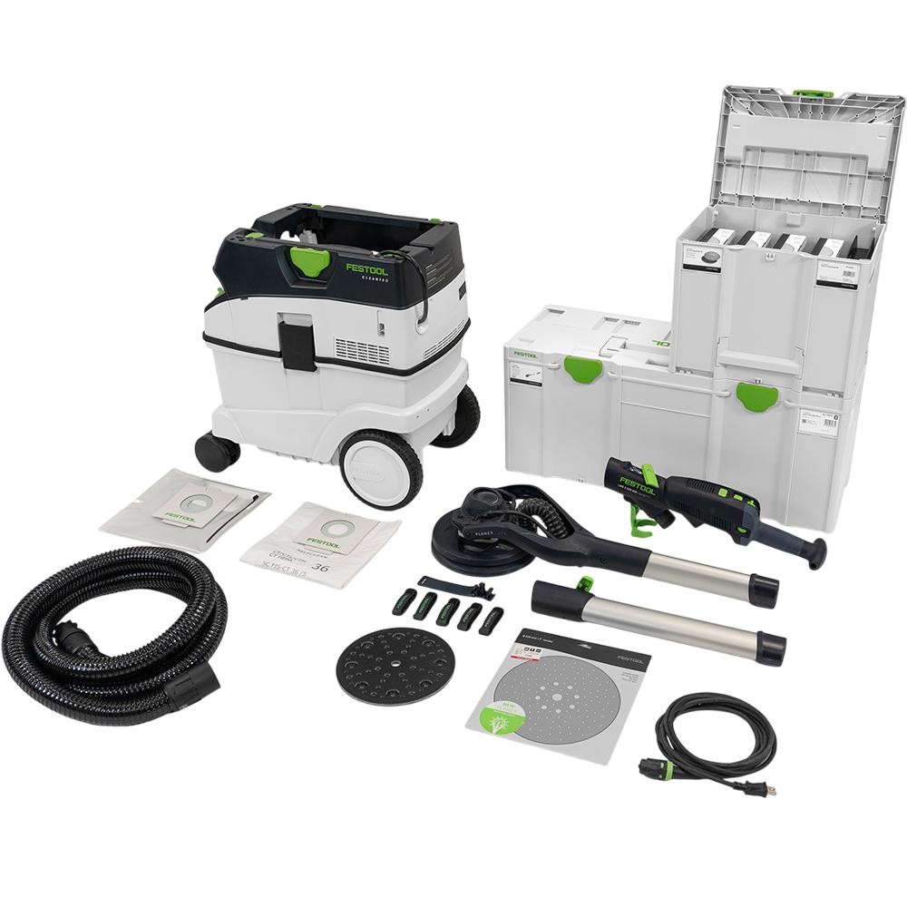 Festool PLANEX LHS 2 225/CT 36AC/STF-IP 225 Millimeter Corded Drywall ...