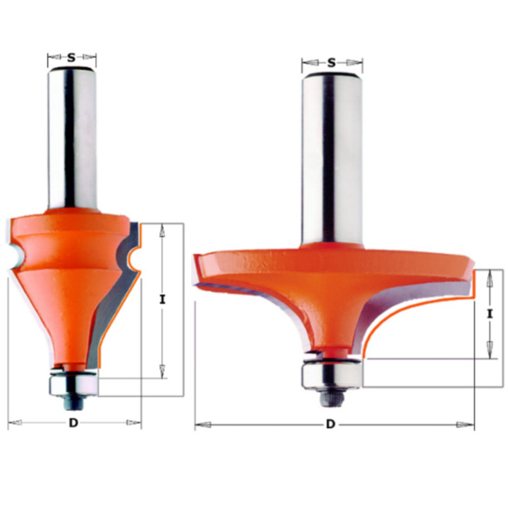 CMT Table Edge & Hand Rail Bit 856.601.11 - Acme Tools
