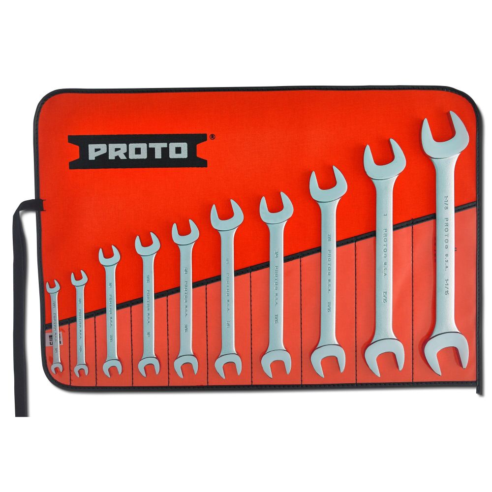 Proto Open End Wrench Set 10pc J3000H - Acme Tools