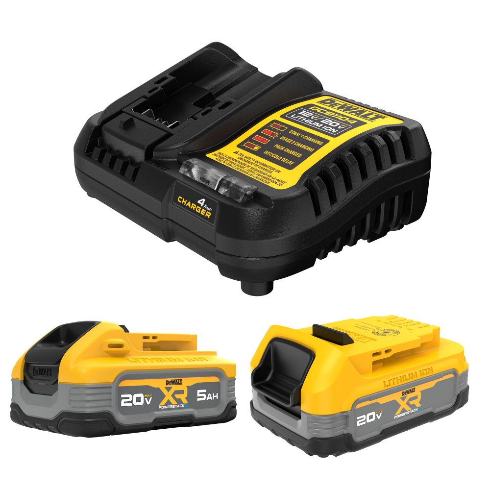 DEWALT PowerStack Compact + 5Ah Starter DCBP315-2C from DEWALT - Acme Tools