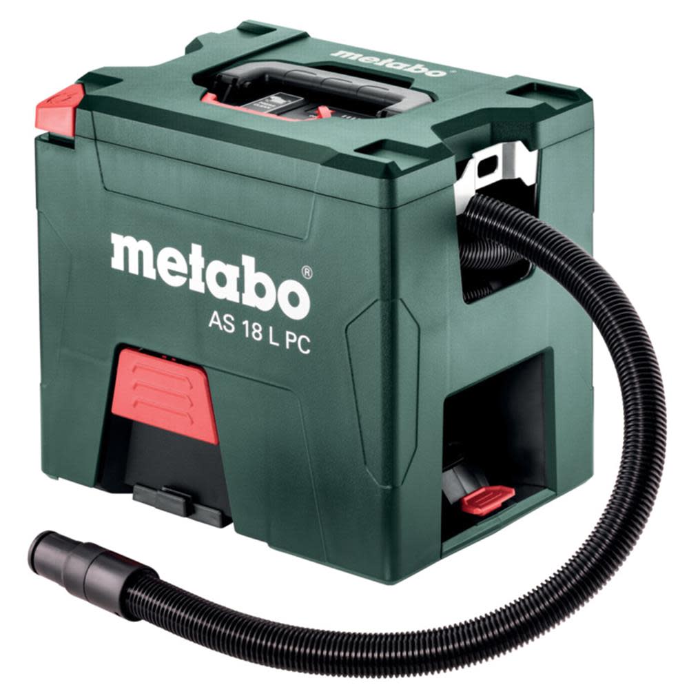 Metabo AS 18 L PC Cordless Vacuum Cleaner 602021860 - Acme Tools