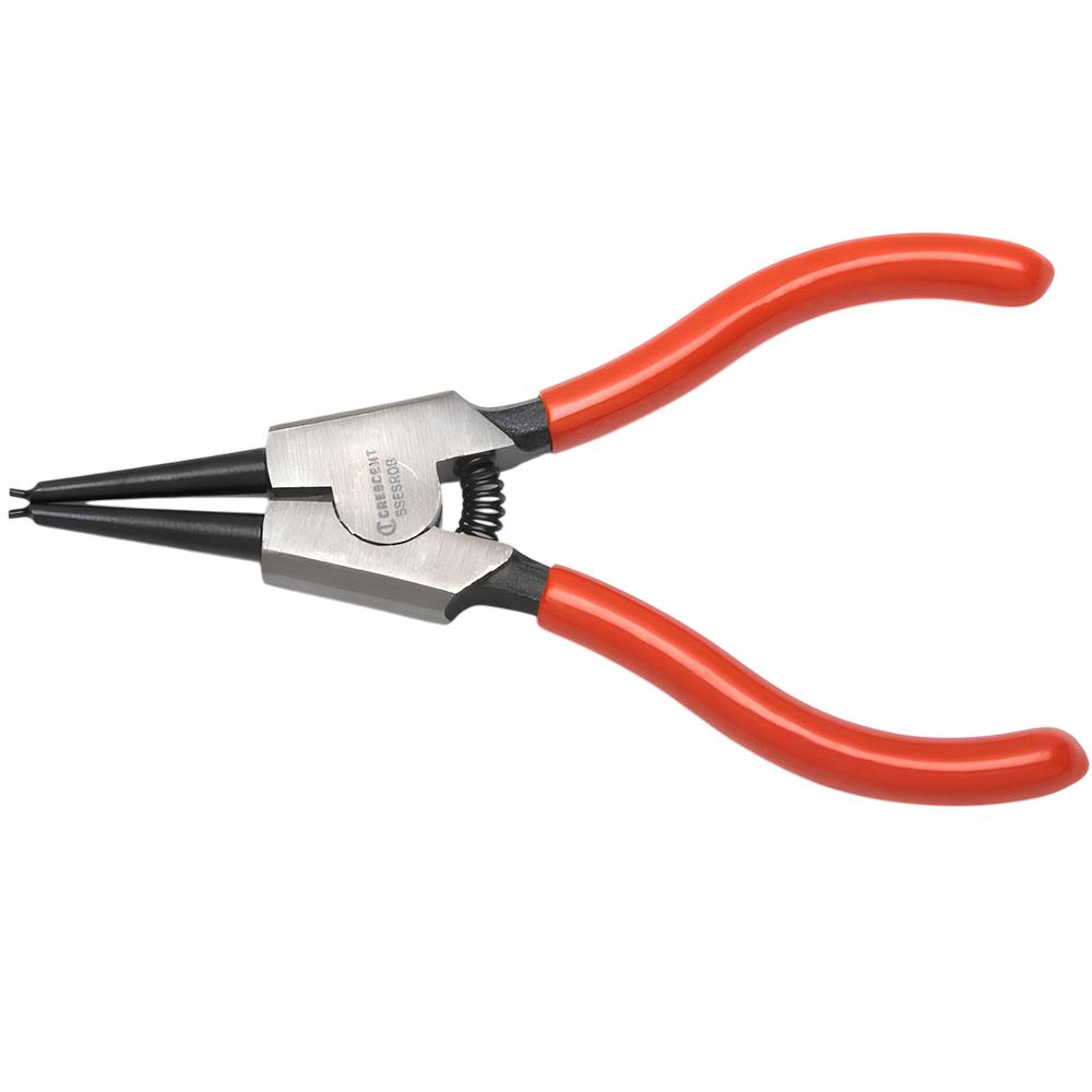 Crescent 5in Straight External Snap Ring Pliers 5SESRDG - Acme Tools
