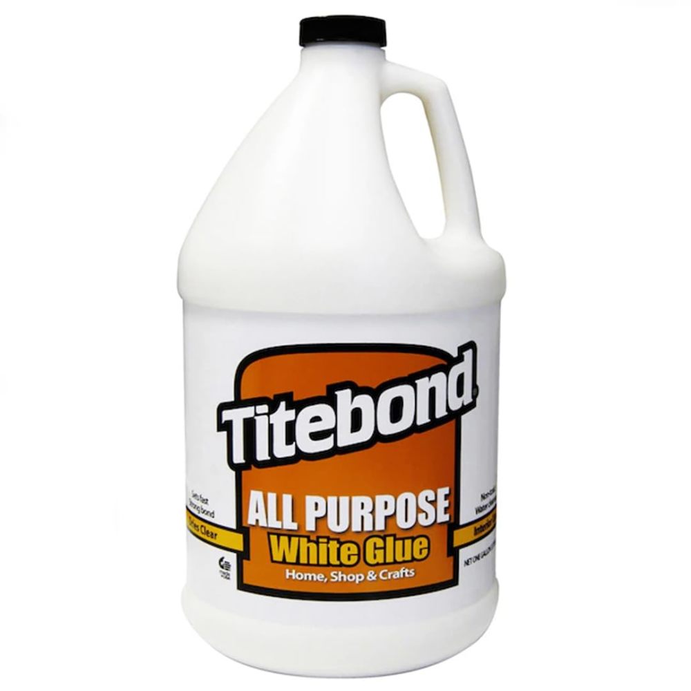 Titebond 1 Gallon Jug Professional-Grade Liquid All Purpose White Glue ...