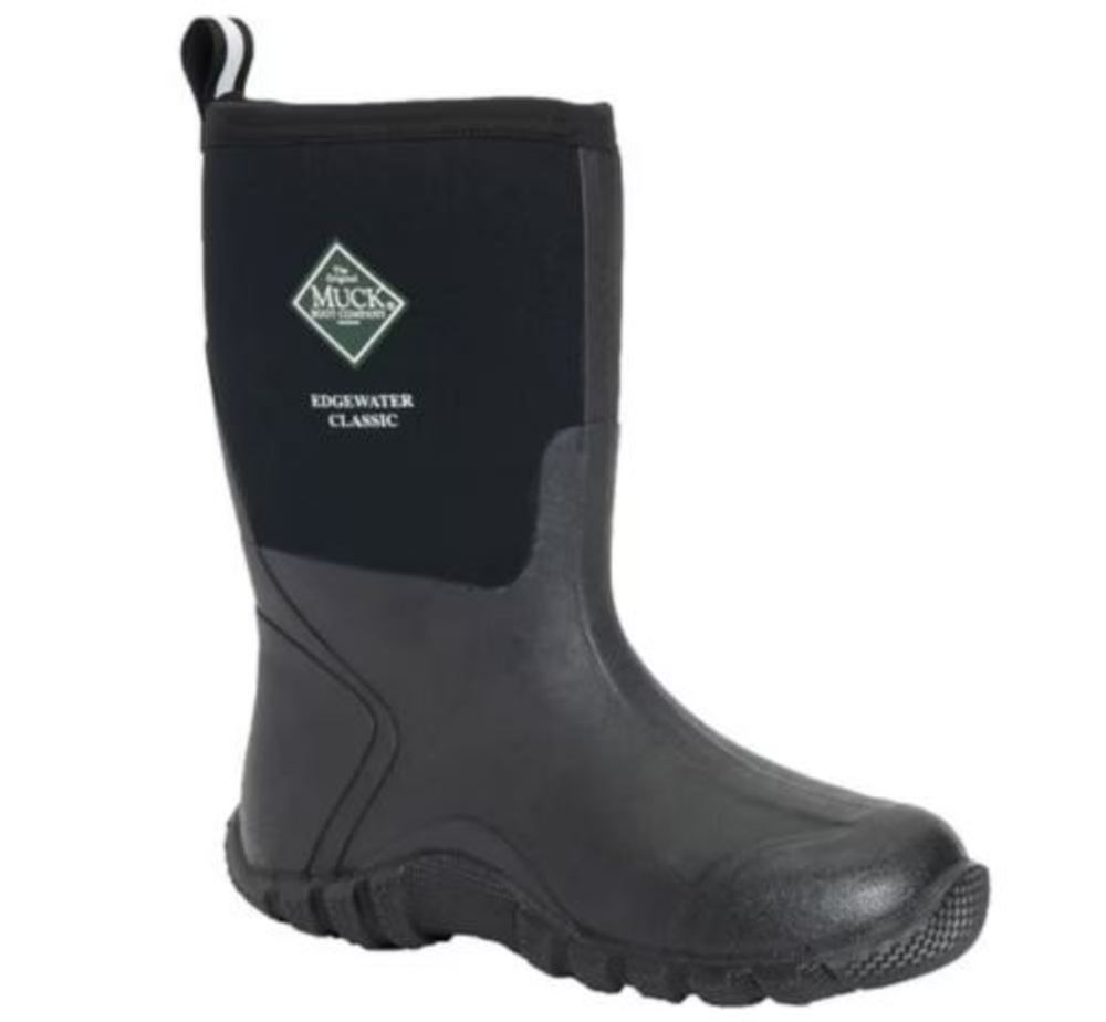 Muck Boots Black Size 10 Mens Edgewater Classic Mid Field Boot ECM000 M ...