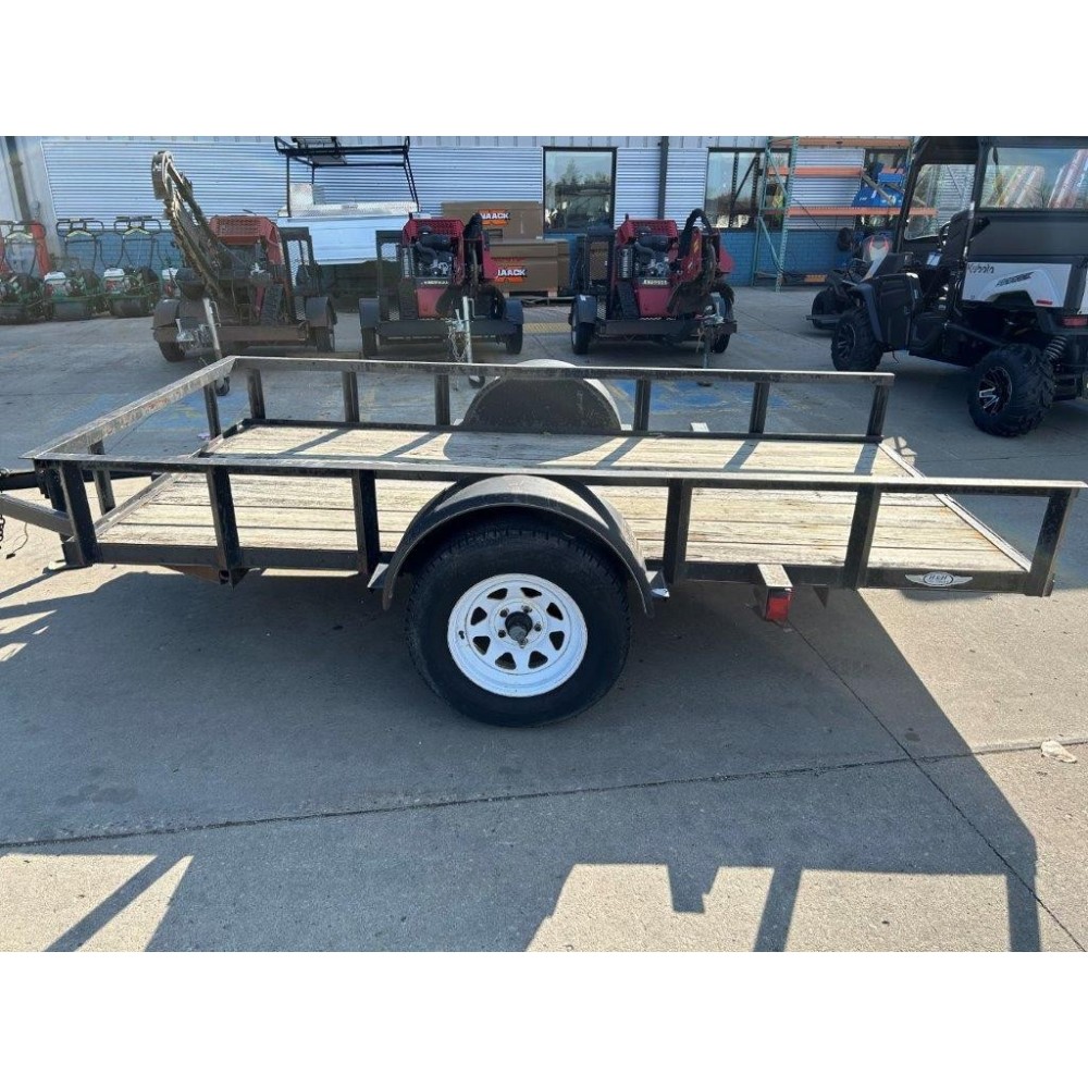 H and H Trailers US101 Single Axle Tilt-Bed Utility Trailer - Used 1998 ...