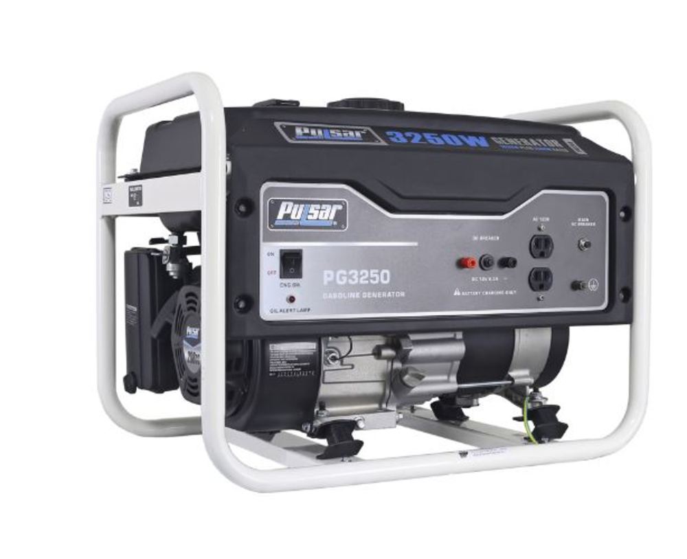 Pulsar Products Generator 120V 3250W 208cc 4 Stroke Gasoline Portable PG3250 - Acme Tools