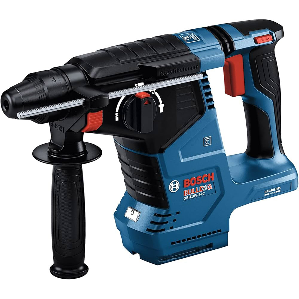 Bosch 18V Bulldog 1in Rotary Hammer SDS Plus (Bare Tool) GBH18V-24CN ...