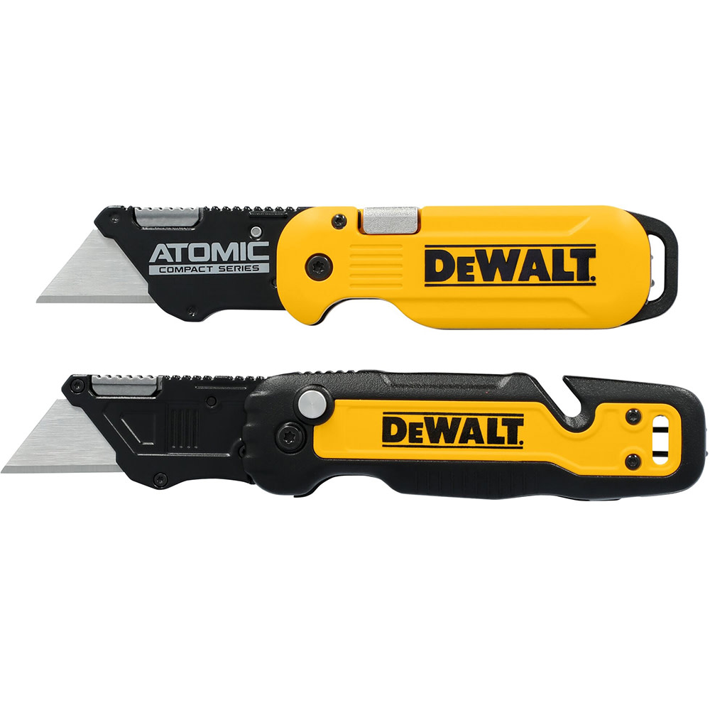 DEWALT Push and Flip Folding Utility Knife Set DWHT10995 - Acme Tools