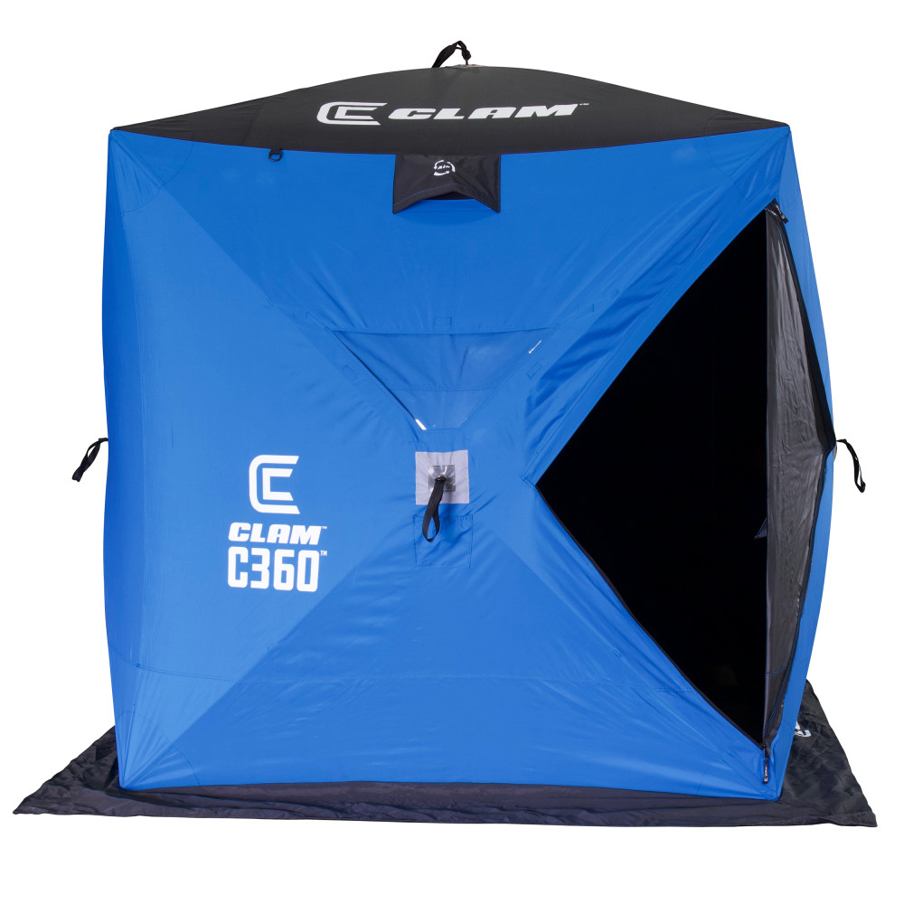 Clam Outdoors C-360 Hub Shelter Ice House 114474 - Acme Tools