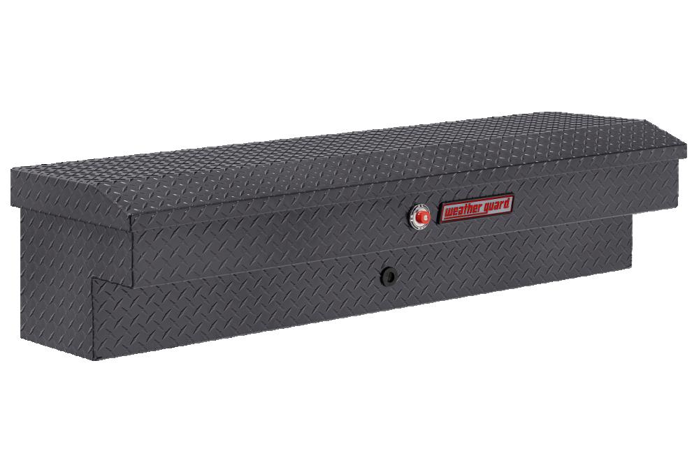 Weather Guard 56in Lo-Side Truck Tool Box Aluminum Gunmetal Gray 174-6 ...