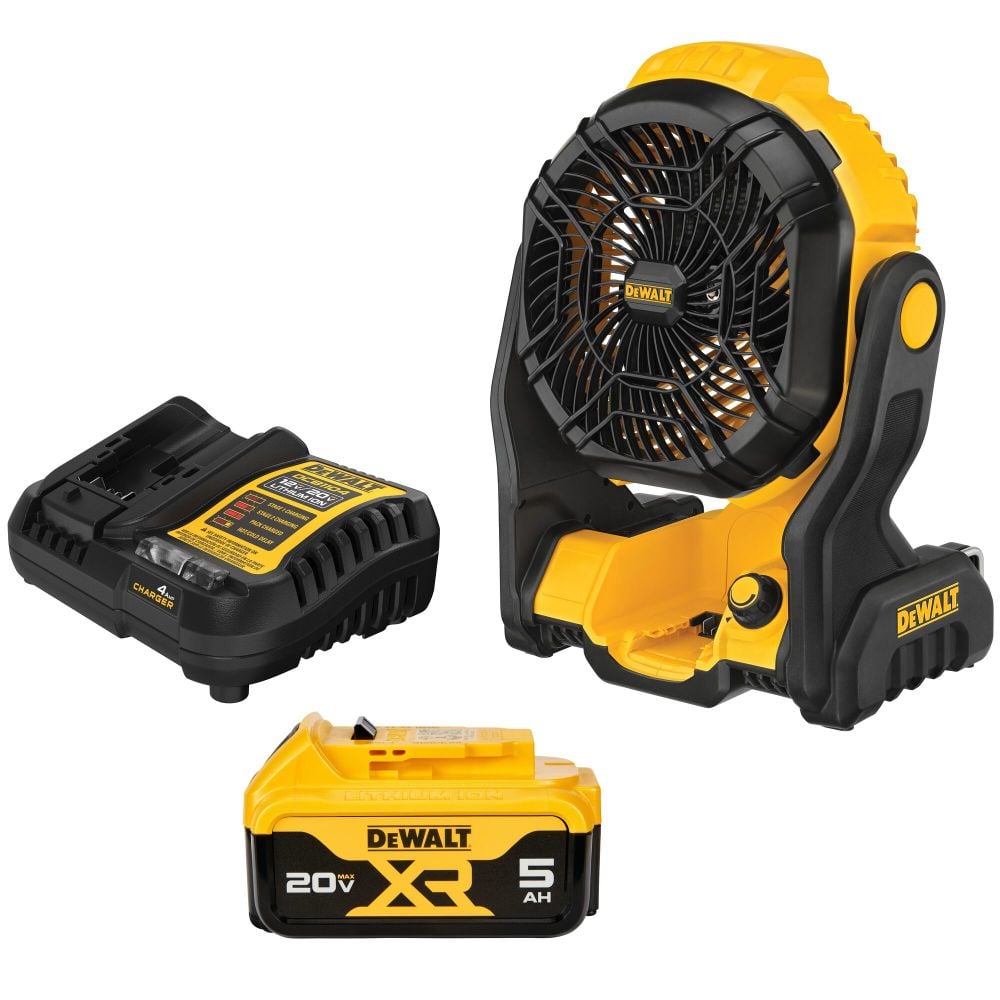 DEWALT 20V Max Jobsite Fan Kit DCE512P1 - Acme Tools