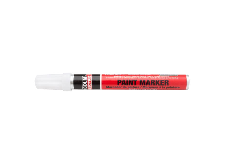 Lincoln Electric White Paint Marker Marking Tool KH963 - Acme Tools