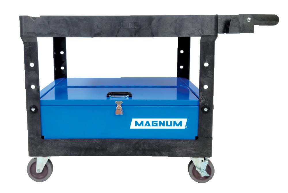 Magnum Tool Group Pro Series Service Cart 4426 with 5in Casters & Tool ...