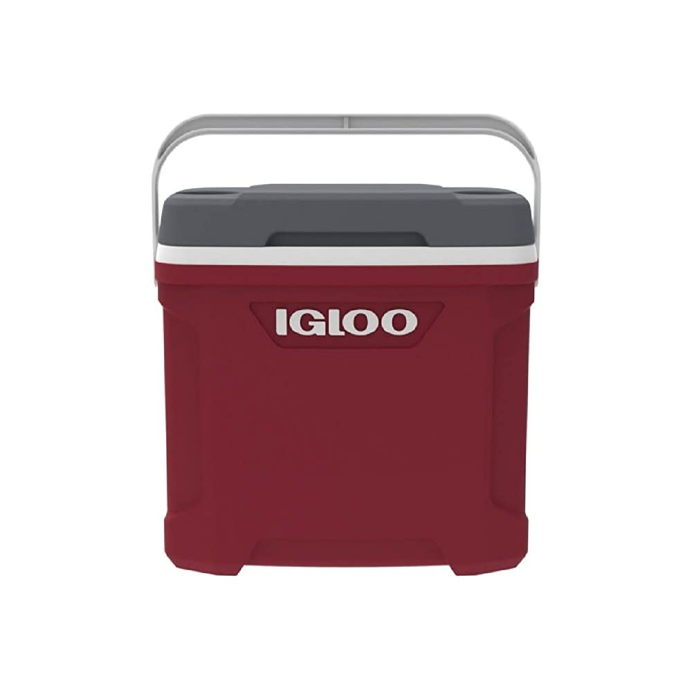 Igloo Latitude 30 Hard Cooler Industrial Red/Meteorite 30qt 00050334 ...
