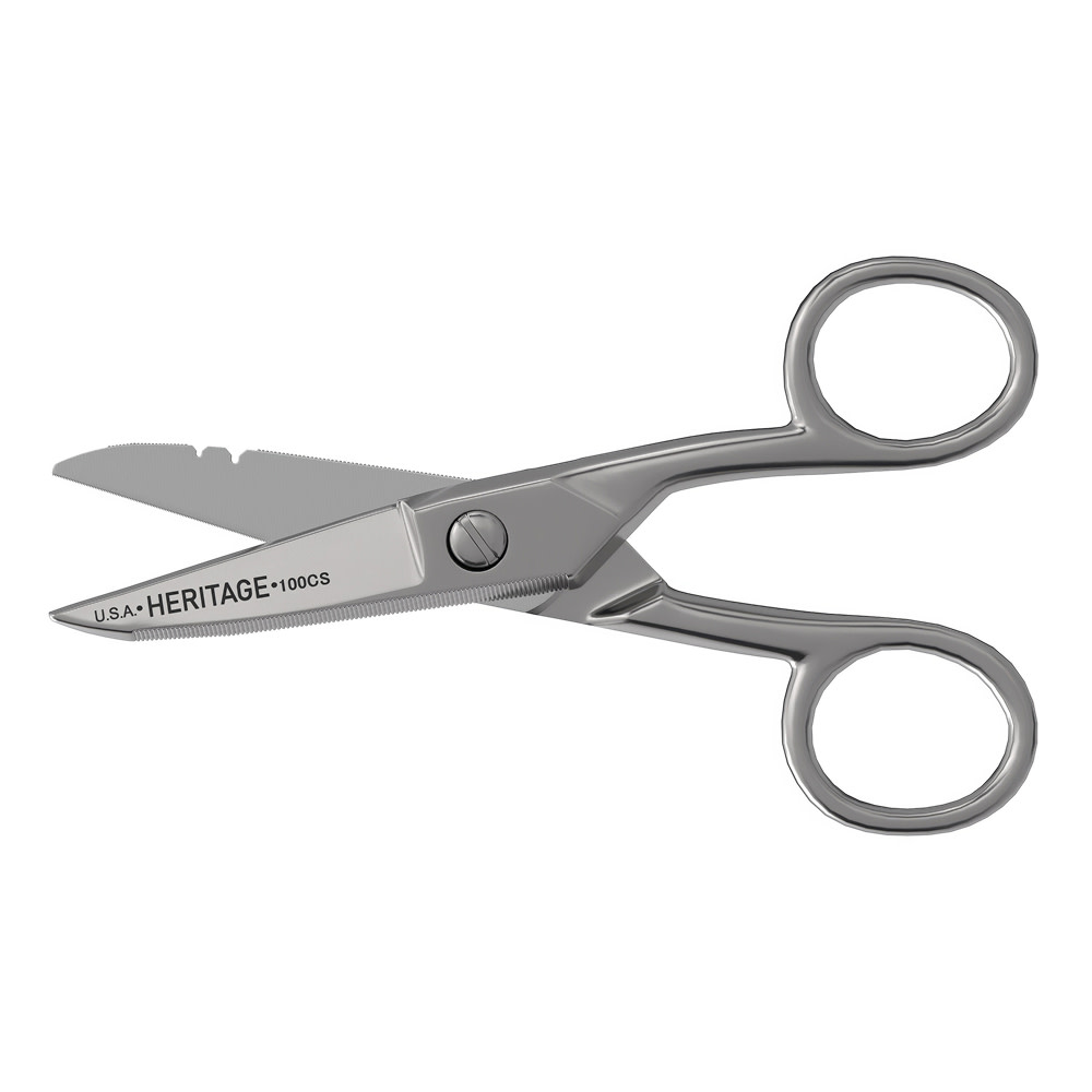Klein Tools Electrician Scissors Serrated 100CS - Acme Tools