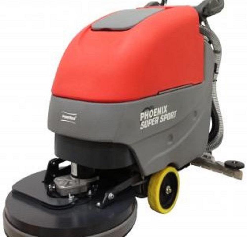 Powerboss Phoenix 20 Super Sport WB Scrubber Battery Disc Traction ...