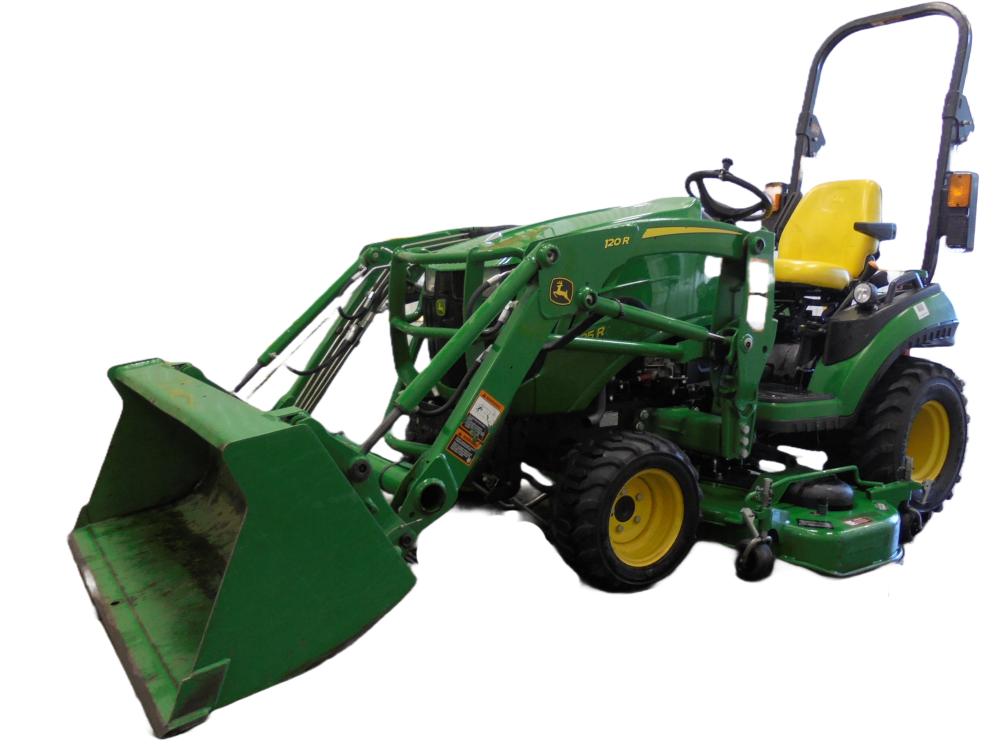 John Deere 1025R Sub-Compact Utility Tractor - Used 2017 1025R - Acme Tools