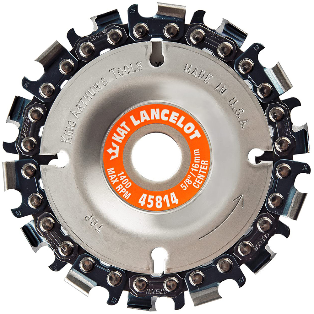 King Arthurs Tools Lancelot 14 Tooth Chain Saw Cutter 45814 - Acme Tools