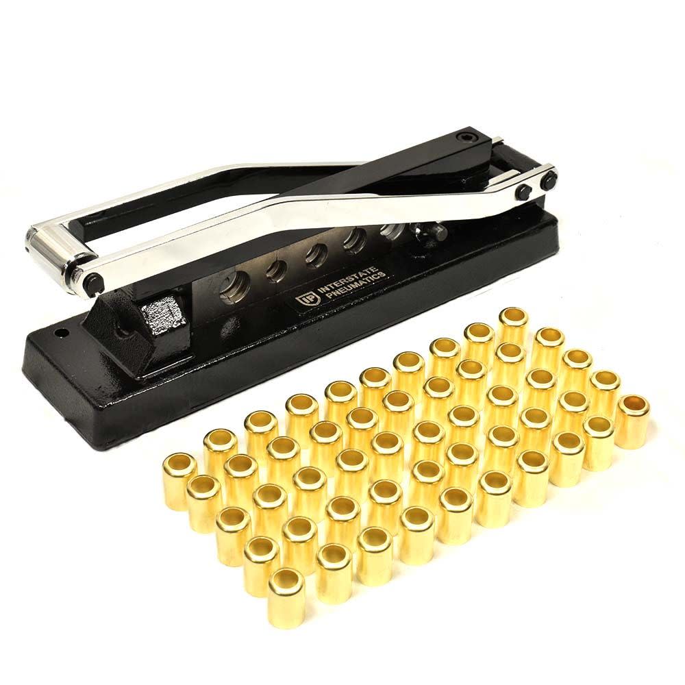 Interstate Pneumatics Heavy Duty Standard Hose Crimper Kit with 0.625 ...