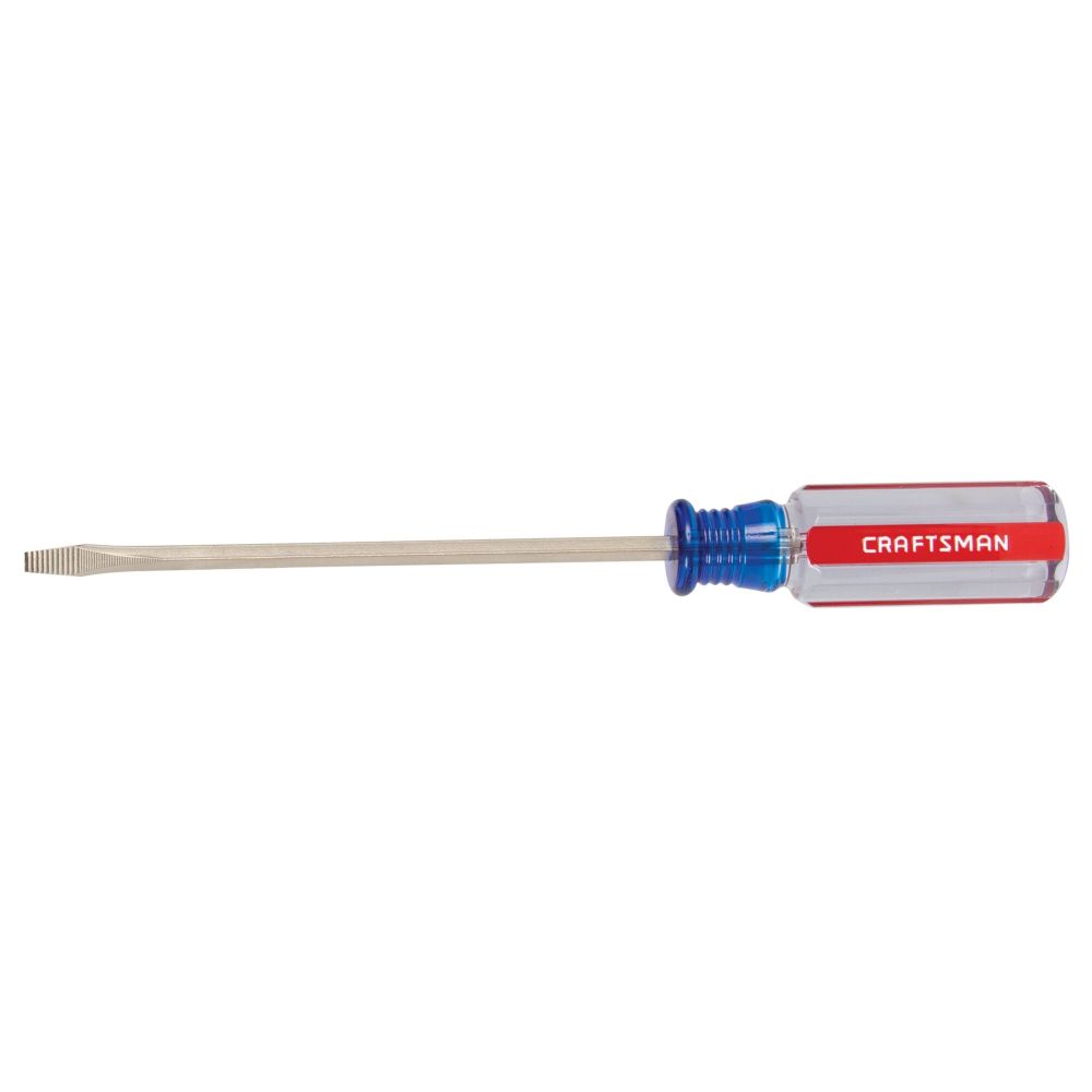 CRAFTSMAN 1/8 Inch x 4 Inch Slotted Acetate Screwdriver CMHT65018 ...