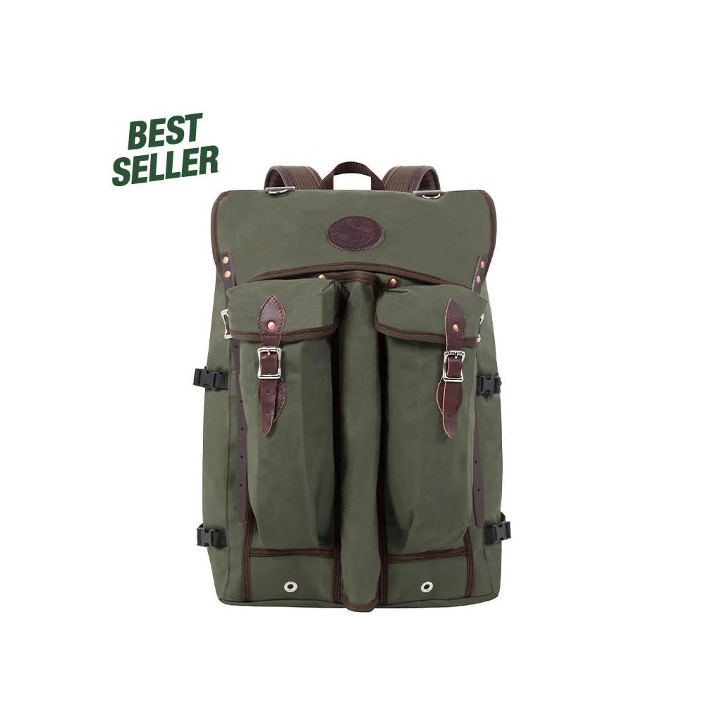 Duluth Pack 57 Liter Capacity Olive Drab Canvas Bushcrafter Backpack S ...
