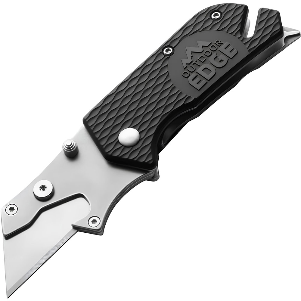 Outdoor Edge UtiliPro Folding Utility Knife 6 in 1 Black UPK-20C - Acme ...