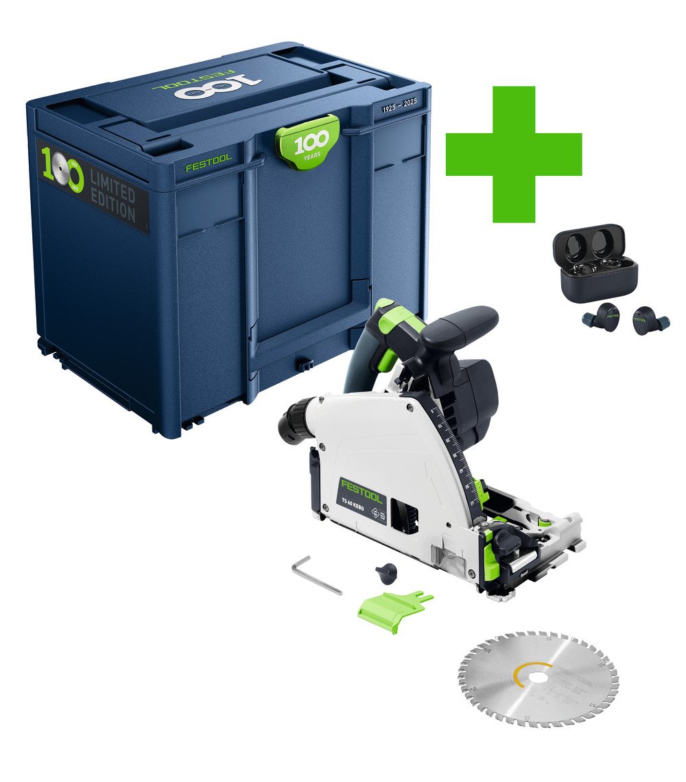 Festool TS 60 KEB-Plus 100Y US 100 Years Corded Plunge-Cut Saw 578218 ...