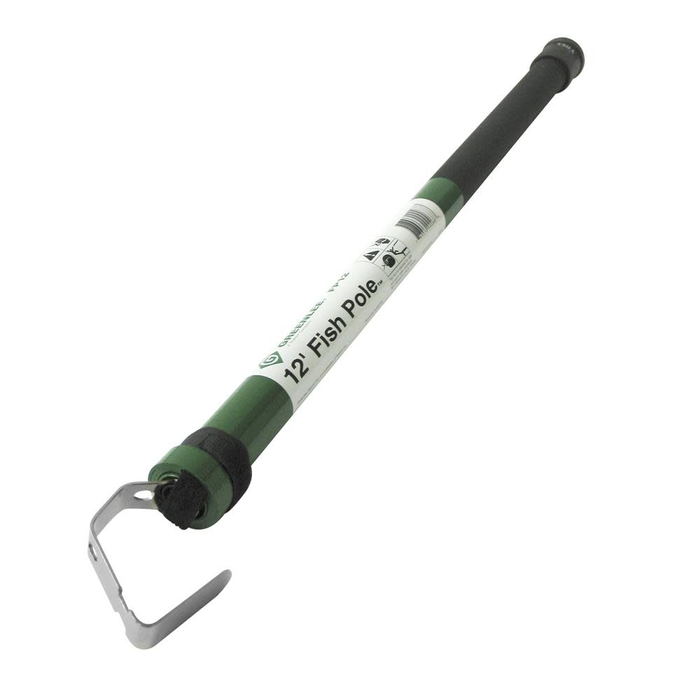 Greenlee Fiberglass Fish Pole - 12 Ft. FP12 - Acme Tools